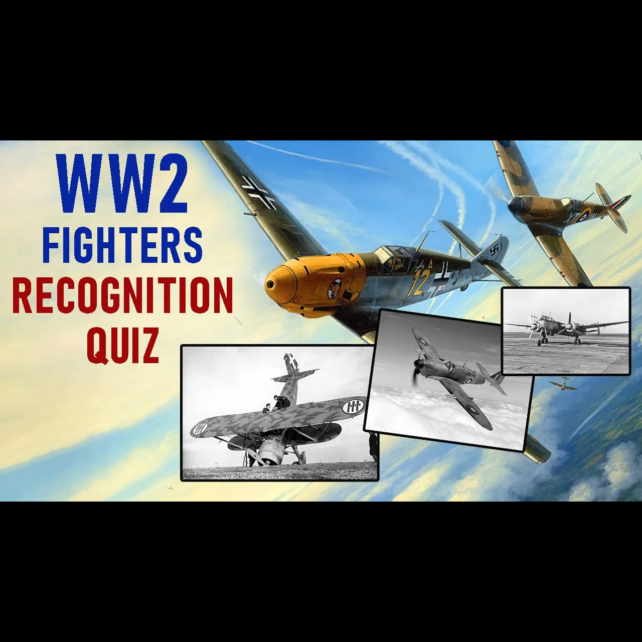 WW2 Fighters Recognition quiz - Wingleader