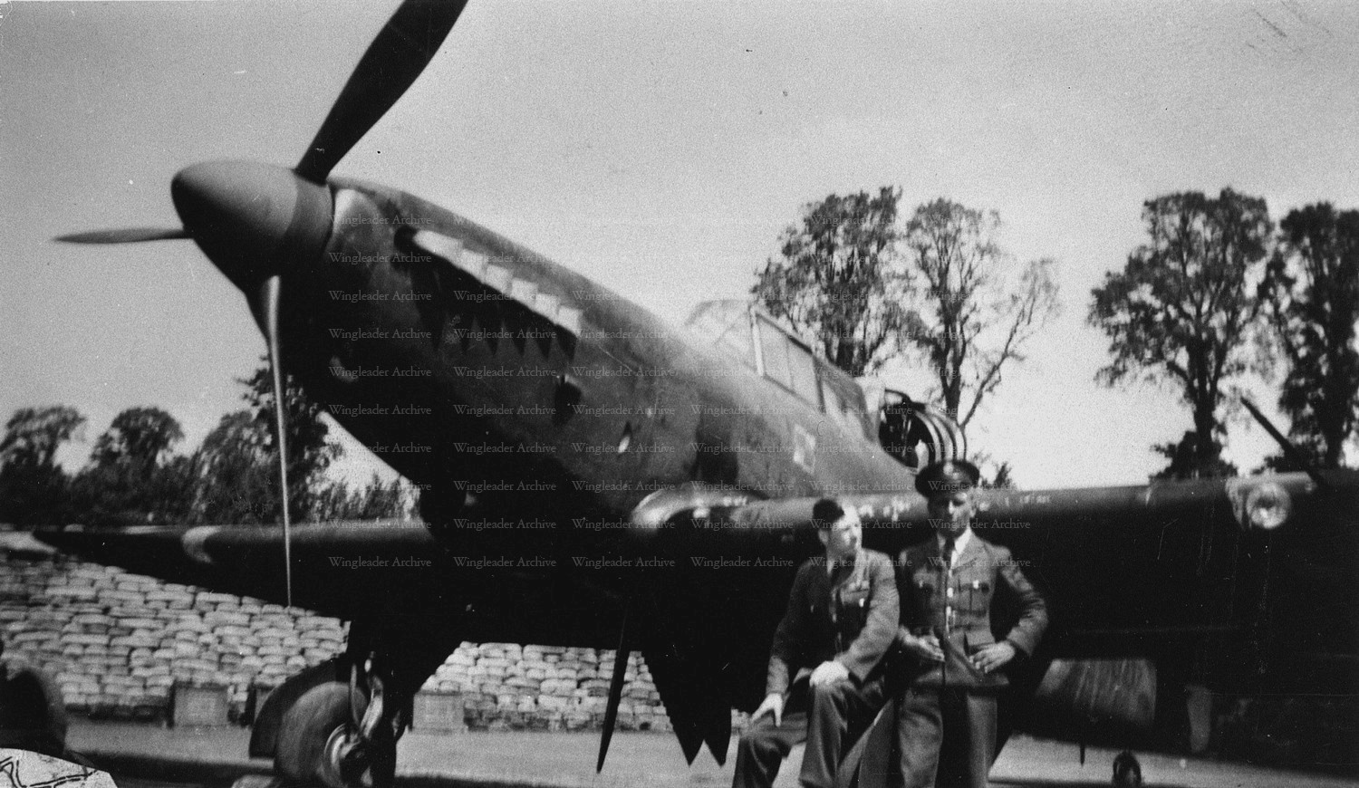 Boulton Paul Defiant dig in Somerset - Wingleader